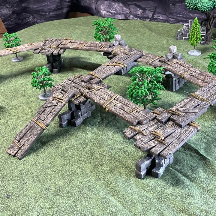 3D Printable Walkways and Bridges by RFIPRINTS