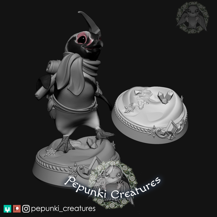 3D Printable Little Penguin by Pepunki Creatures