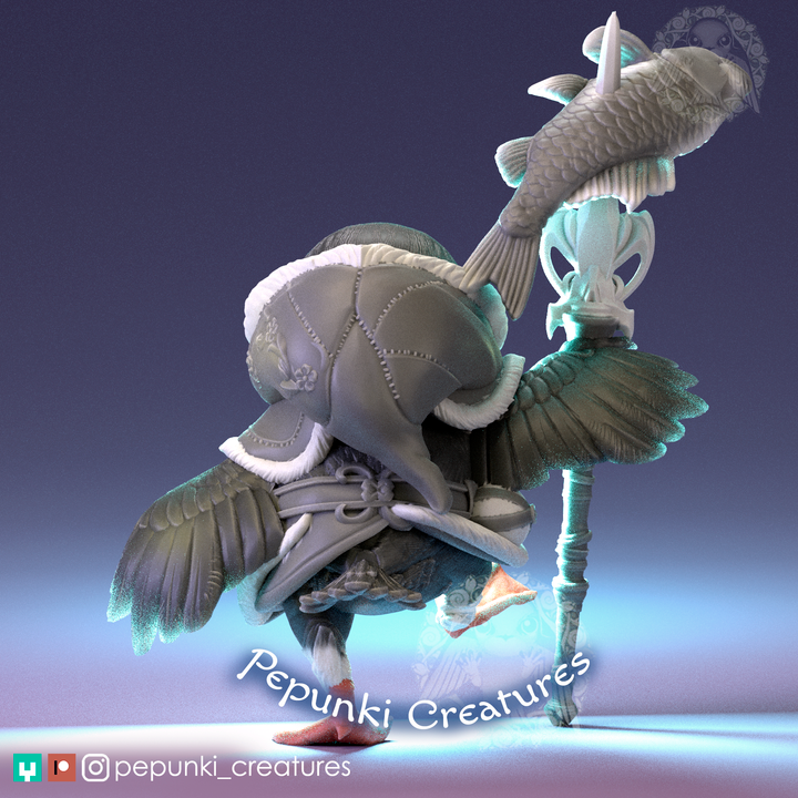 3D Printable Puffin by Pepunki Creatures