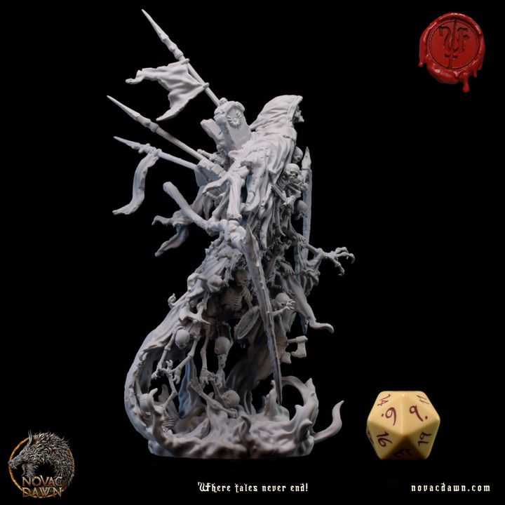 3D Printable Ashyr Nightveil - Harbinger of Souls by Novac Dawn