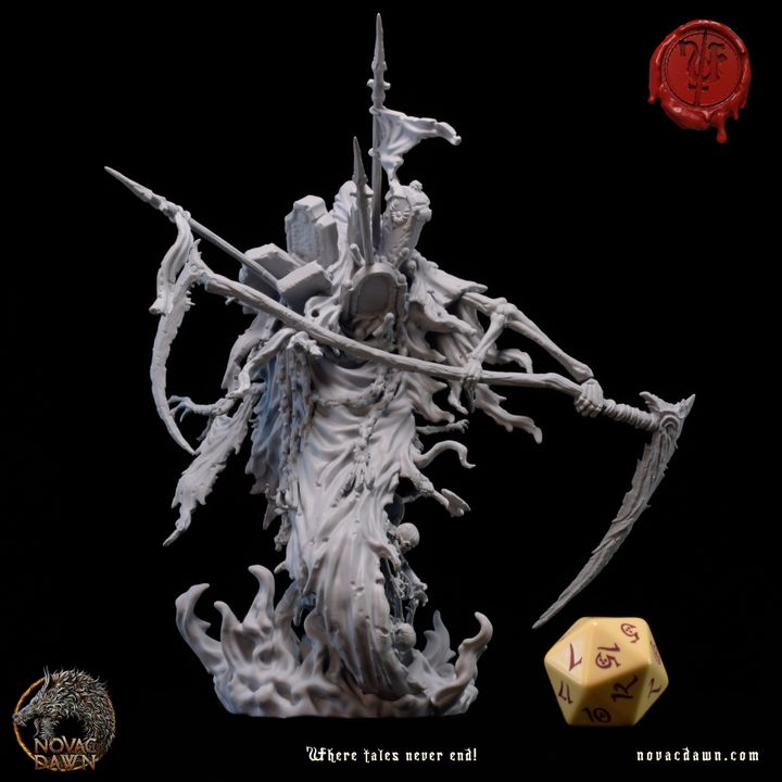 3D Printable Ashyr Nightveil - Harbinger of Souls by Novac Dawn