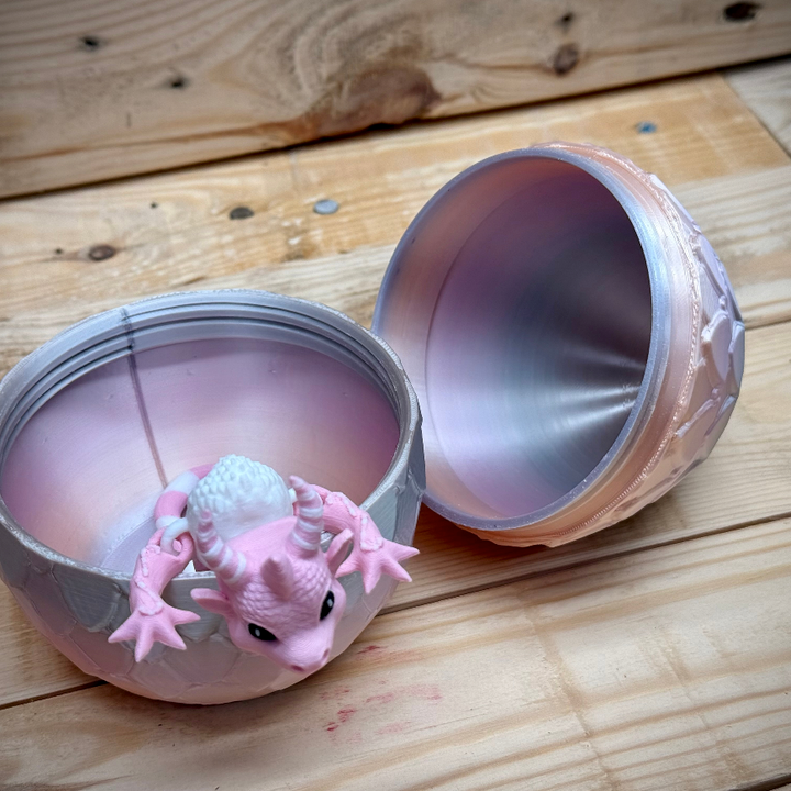 3D Printable Dragon Egg (Design 1) by ENIQUE3D