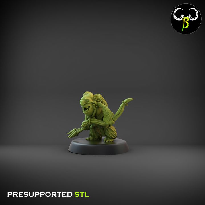 3D Printable Bow Rune Trogg Squad by ClayBeastCreation