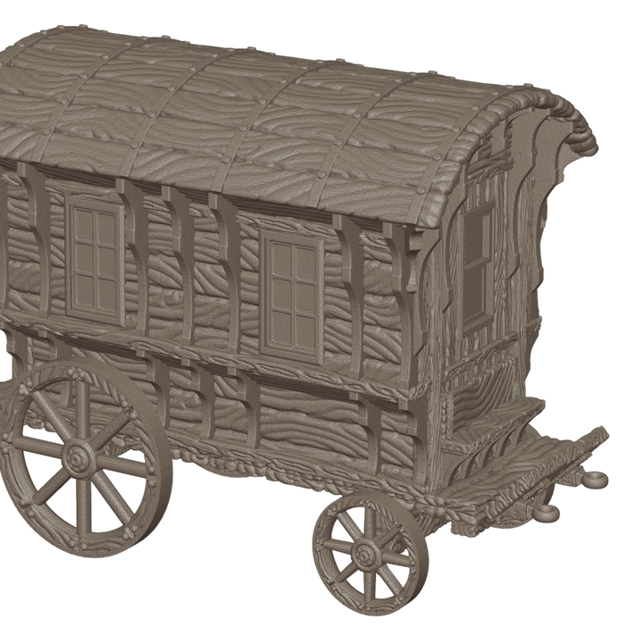 3D Printable Caravan Dwelling V1 by Dani Amengual