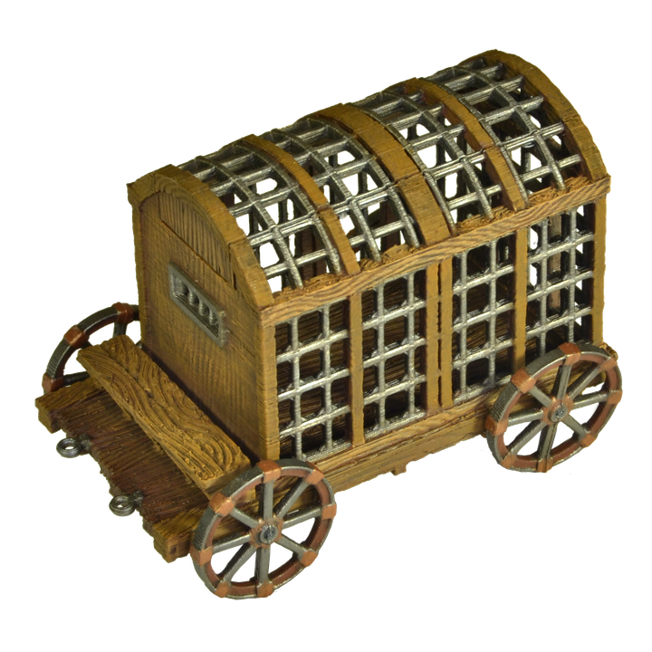 3D Printable Prisoners Wagon by Dani Amengual