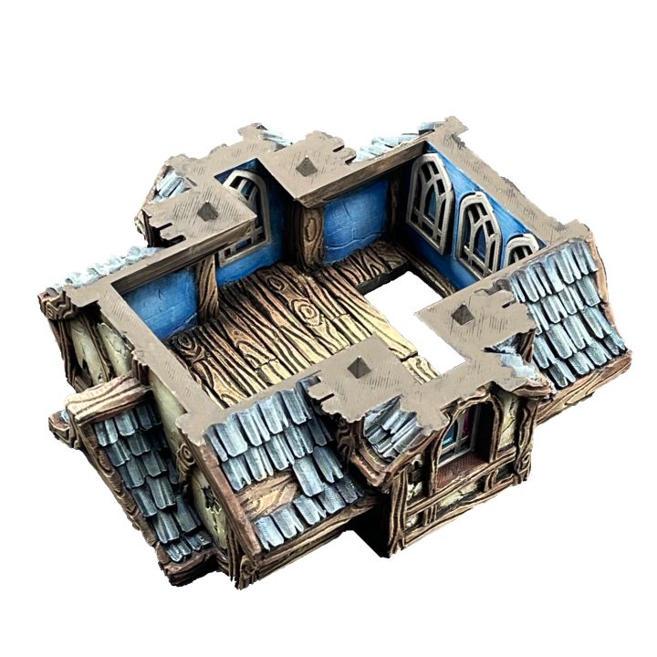 3D Printable The Cottage - Fantasy Medieval House - Hamlet of Misty ...