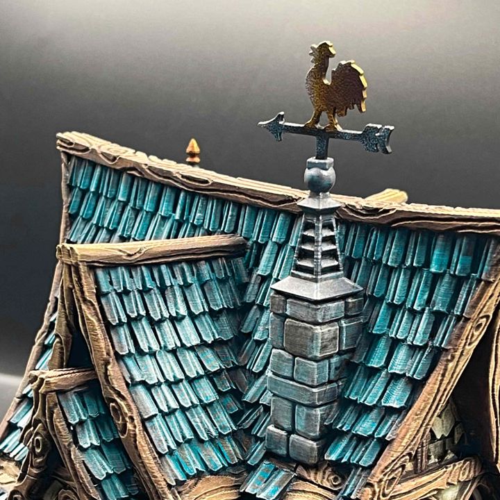 3D Printable The Cottage - Fantasy Medieval House - Hamlet of Misty ...