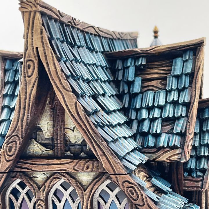 3D Printable The Cottage - Fantasy Medieval House - Hamlet of Misty ...