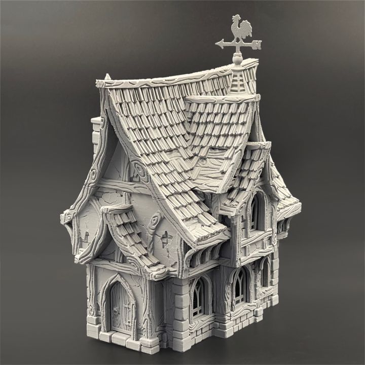 3D Printable The Cottage - Fantasy Medieval House - Hamlet of Misty ...