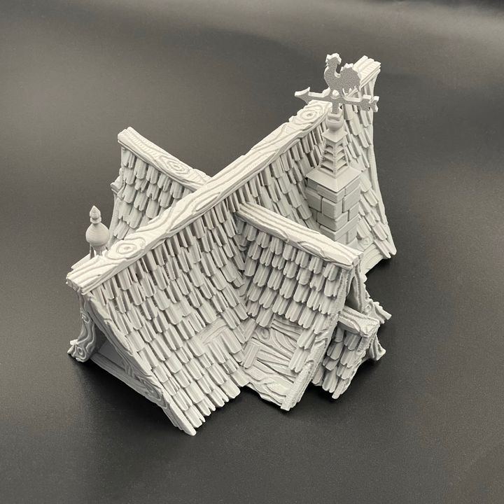 3D Printable The Cottage - Fantasy Medieval House - Hamlet of Misty ...