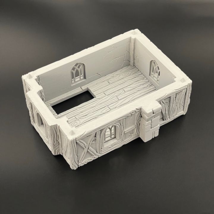 3D Printable Fantasy House - Medieval Building - Hamlet of Misty Hollow ...
