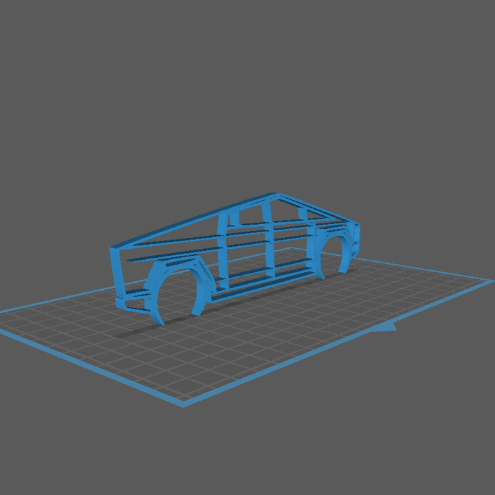 3D Printable Tesla - Cybertruck by Paul Wust