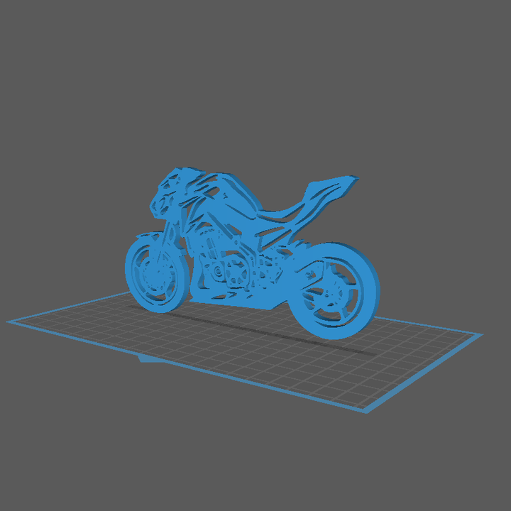 3D Printable Kawasaki - Z900 by Paul Wust