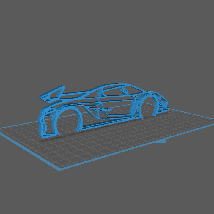 3D Printable Koenigsegg - Jesko by Paul Wust
