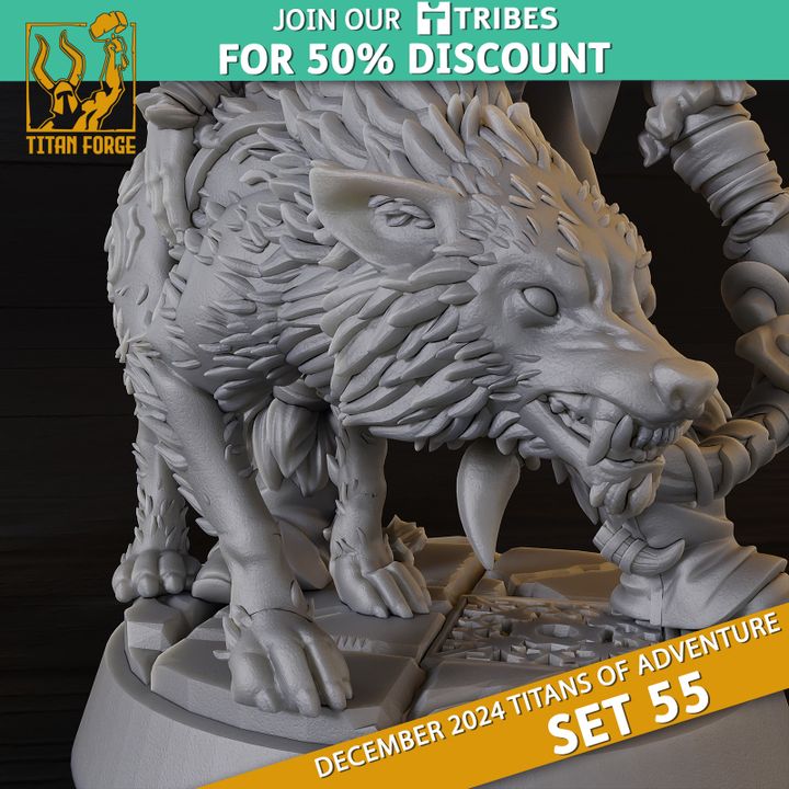 3D Printable RPG - DnD Hero Characters - Titans of Adventure Set 55 by ...