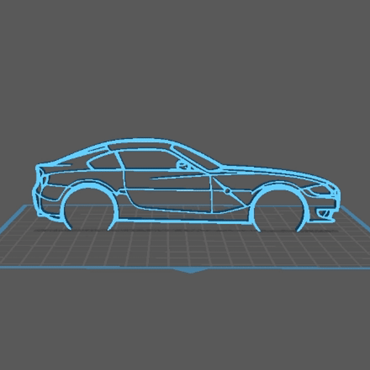 3D Printable BMW - Z4M by Paul Wust