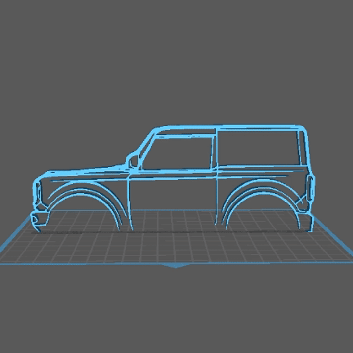 3D Printable Ford - Bronco by Paul Wust