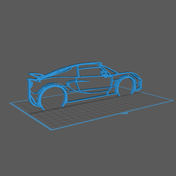 3D Printable Lotus - Exige by Paul Wust