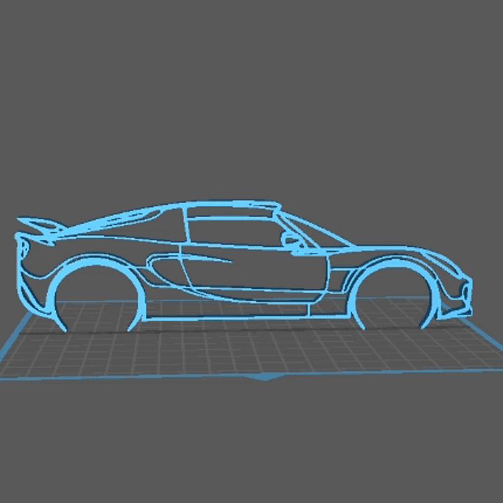 3D Printable Lotus - Exige by Paul Wust