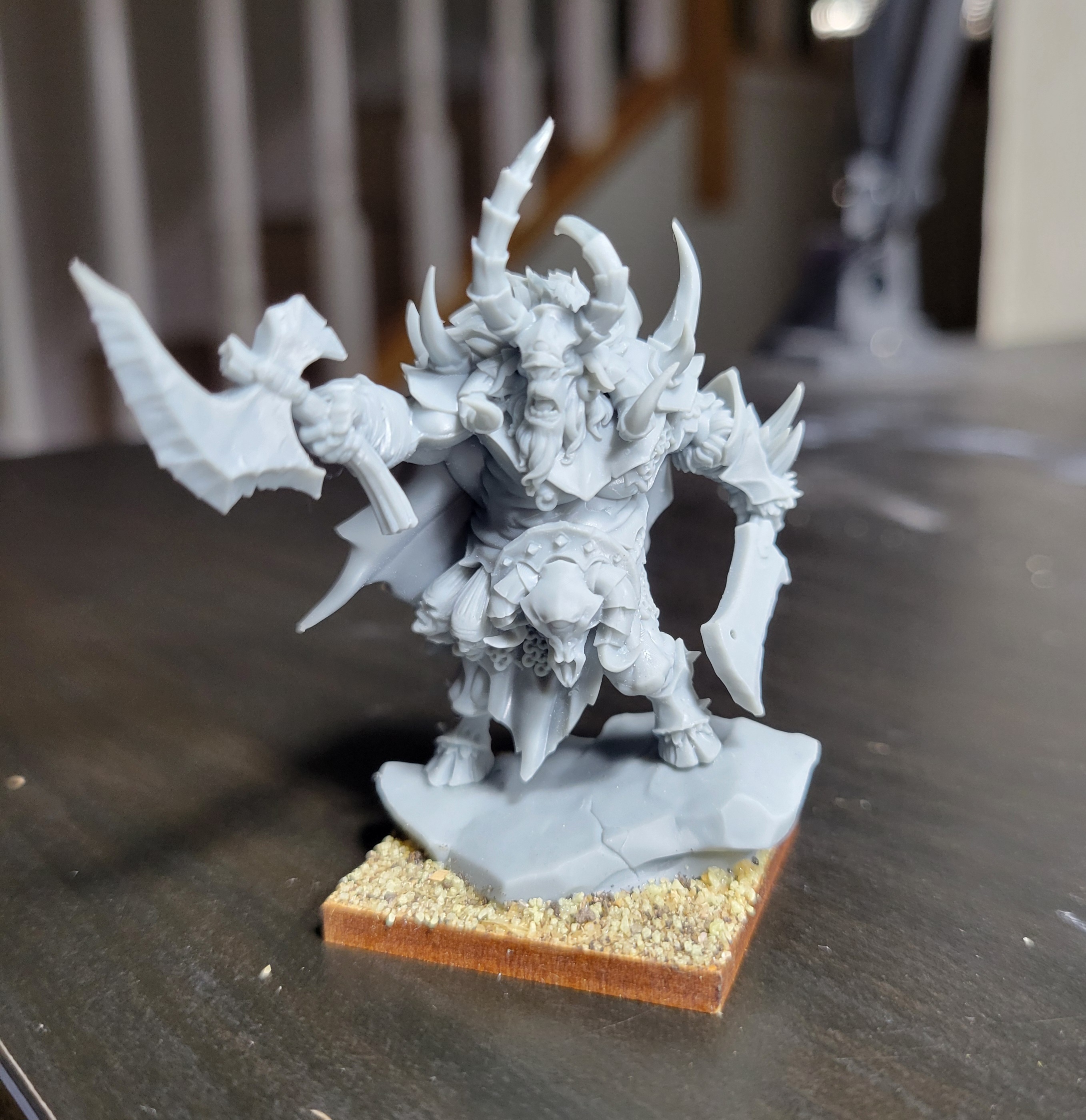 3D Printable Beast Lord - Animalfolks and Wolf Order - Titan Forge ...