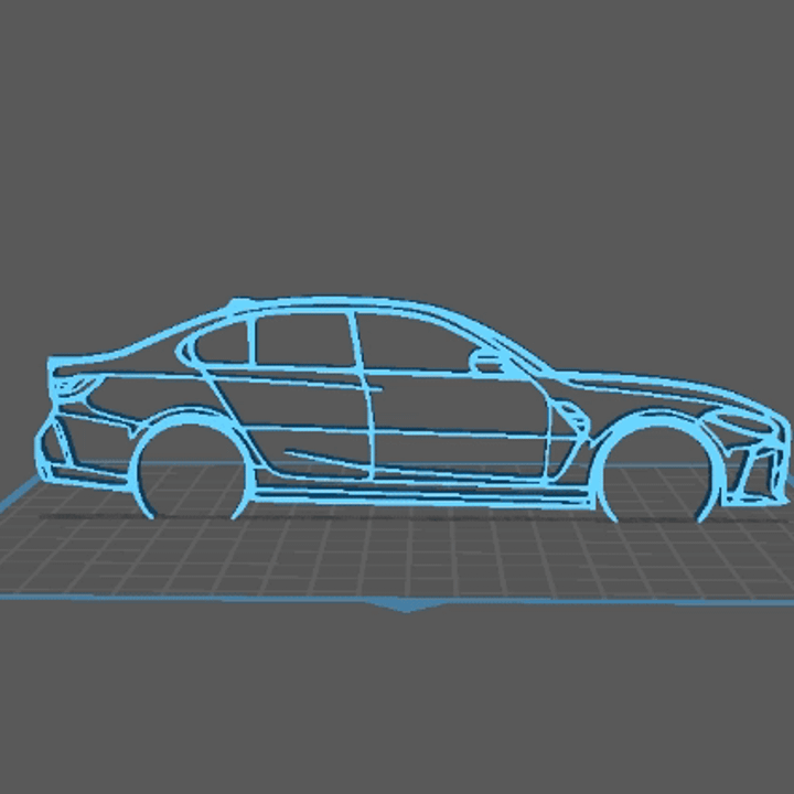 3D Printable BMW - M3 G80 by Paul Wust