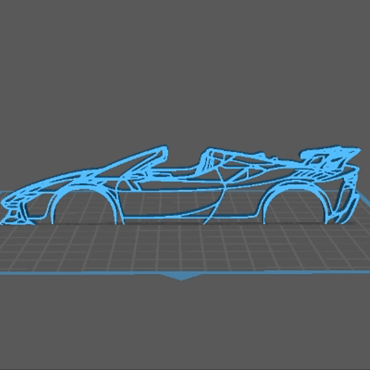 3D Printable Ferrari - SF90 Spider by Paul Wust