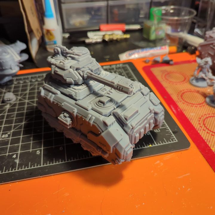 3D Print of Husky Grav Tank - APC by bmg50barrett