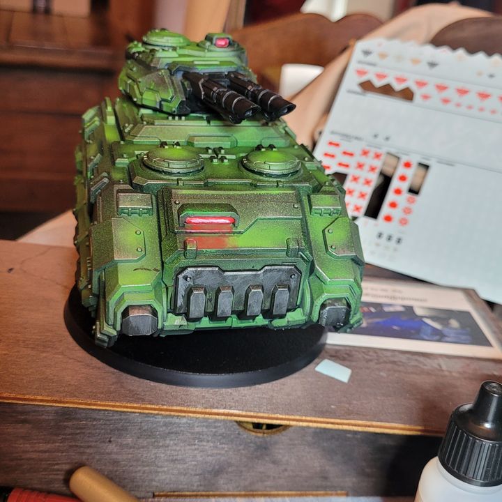 3D Print of Husky Grav Tank - APC by leslecturesdupandapandamras