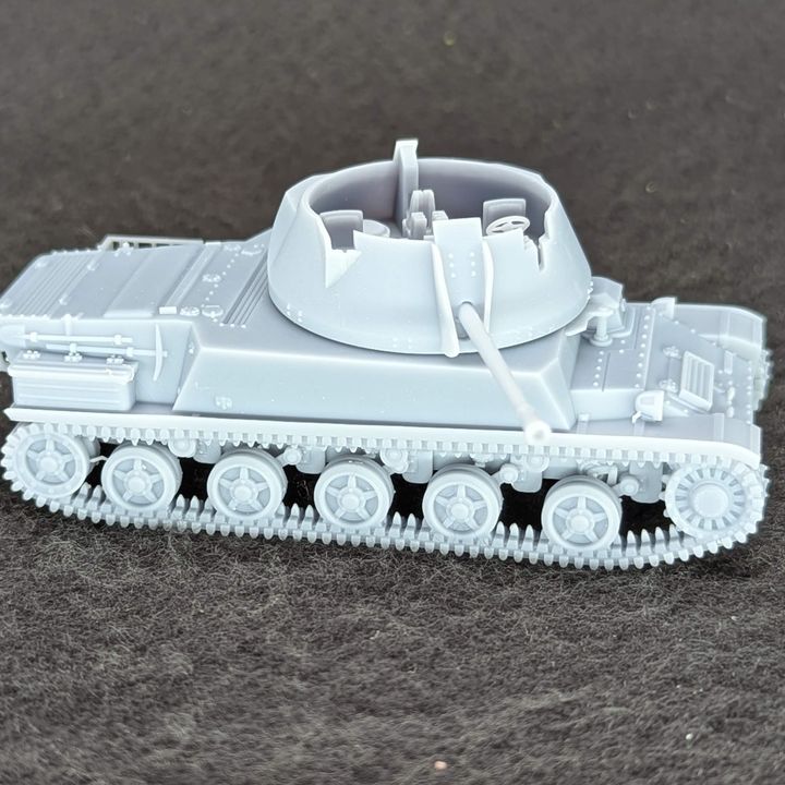 3D Printable Landsverk L-62 Anti II SPAAG (Sweden, WW2) by Wargame3d