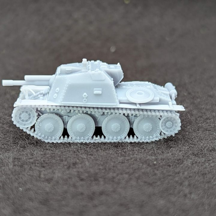 3D Printable Sav m/43 SPG (Stormartillerivagn m/43) (7.5cm and 10.5cm ...
