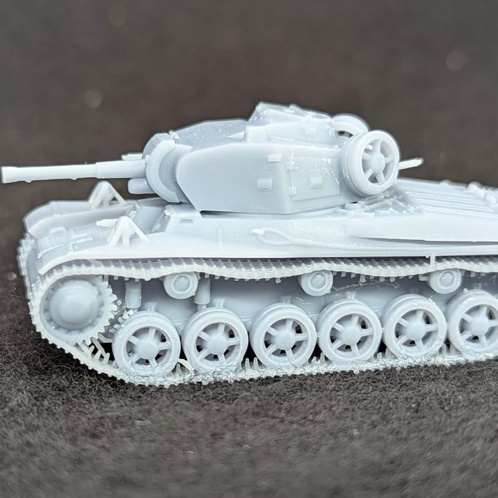 3D Printable Stridsvagn m/42 Medium tank (Strv m/42) (Sweden , WW2) by ...