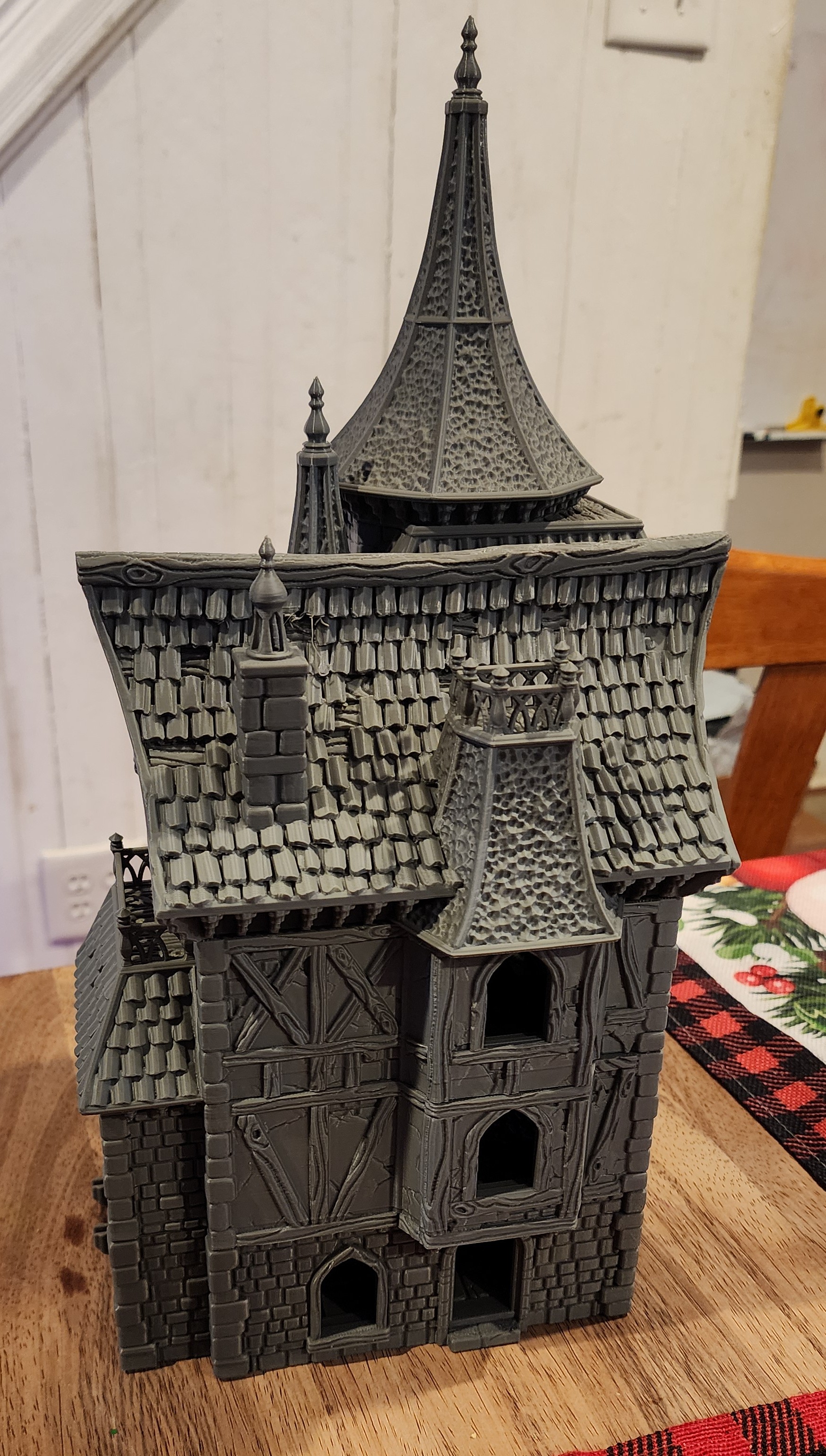 3D Printable The Mansion - Fantasy Medieval Manor - The Hamlet of Misty ...