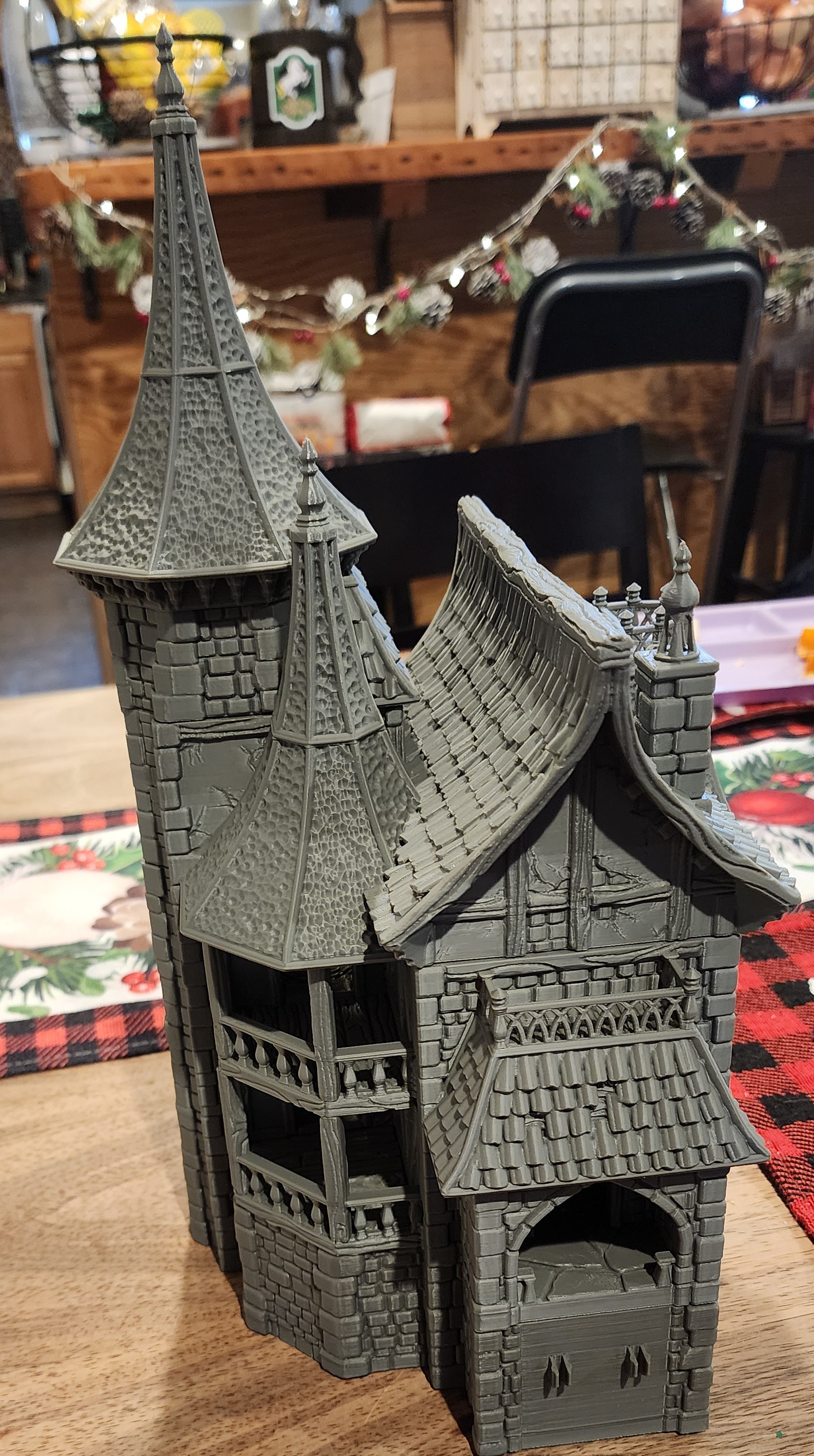 3D Printable The Mansion - Fantasy Medieval Manor - The Hamlet of Misty ...