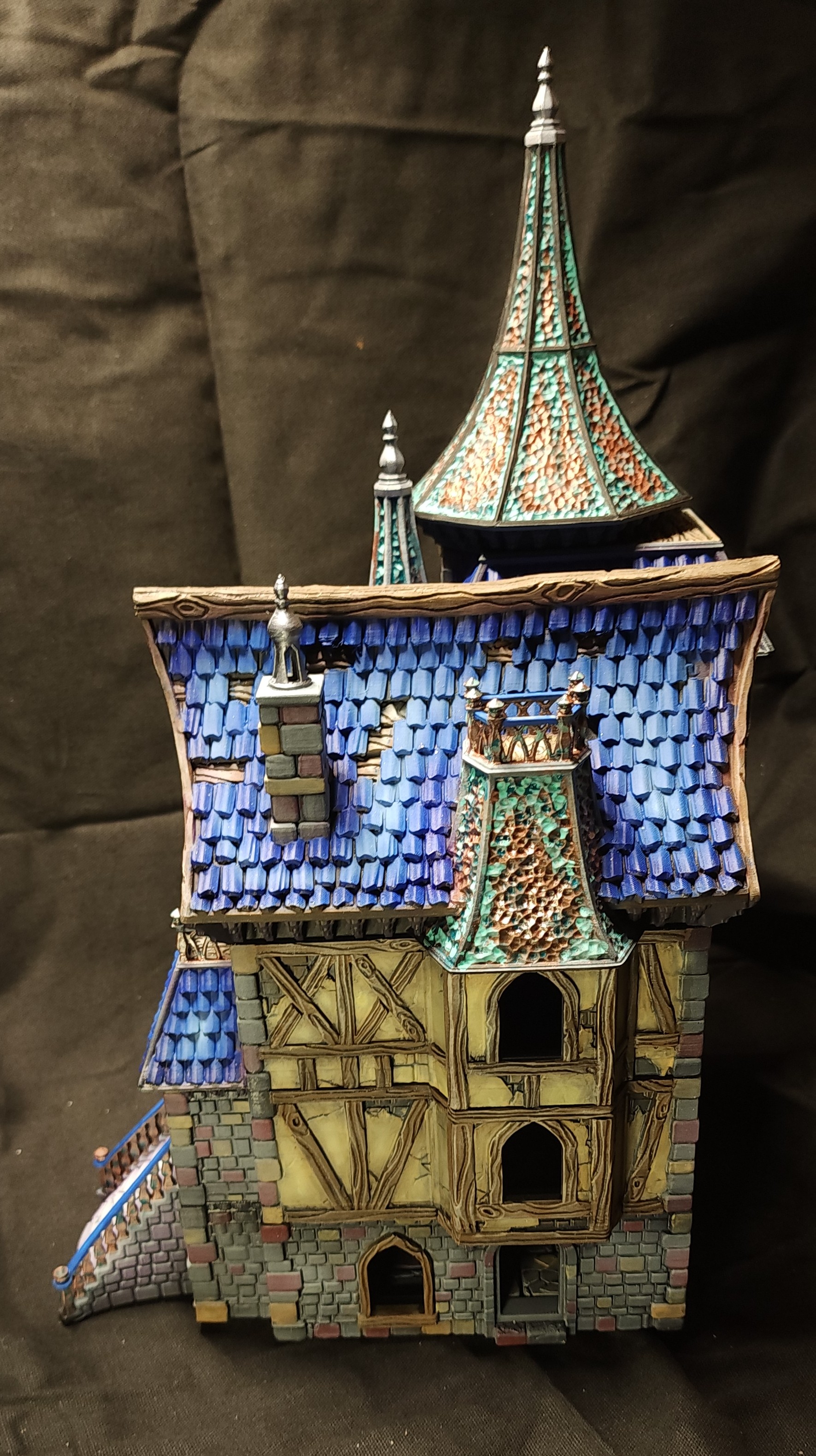 3D Printable The Mansion - Fantasy Medieval Manor - The Hamlet of Misty ...