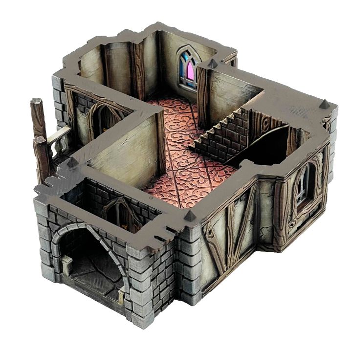 3D Printable The Mansion - Fantasy Medieval Manor - The Hamlet of Misty ...