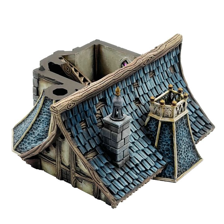 3D Printable The Mansion - Fantasy Medieval Manor - The Hamlet of Misty ...