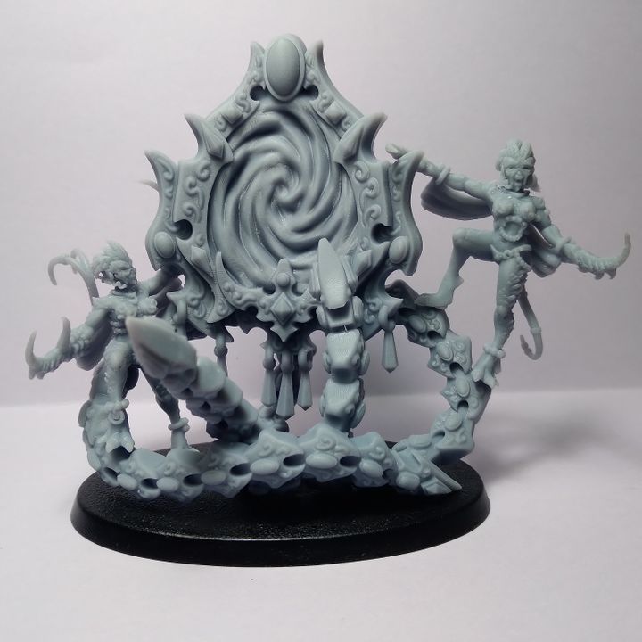3D Printable Contorted Reflection - Daemon scourge by Alboran's Heroes