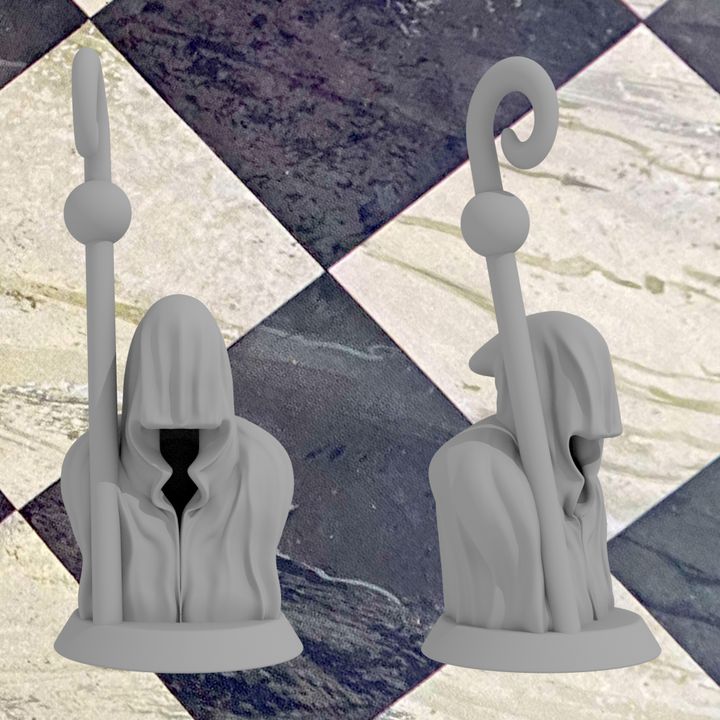 3D Printable Monster Realm Chess Set by The WarGamer