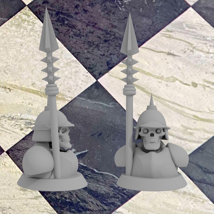 3D Printable Monster Realm Chess Set by The WarGamer