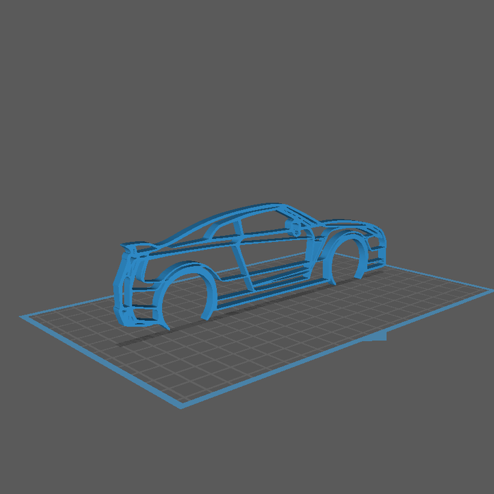 3D Printable Nissan - R35 GTR by Paul Wust