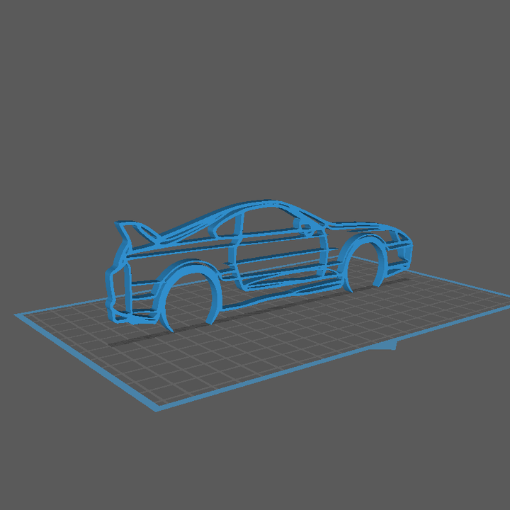 3D Printable Toyota - Supra MK4 by Paul Wust