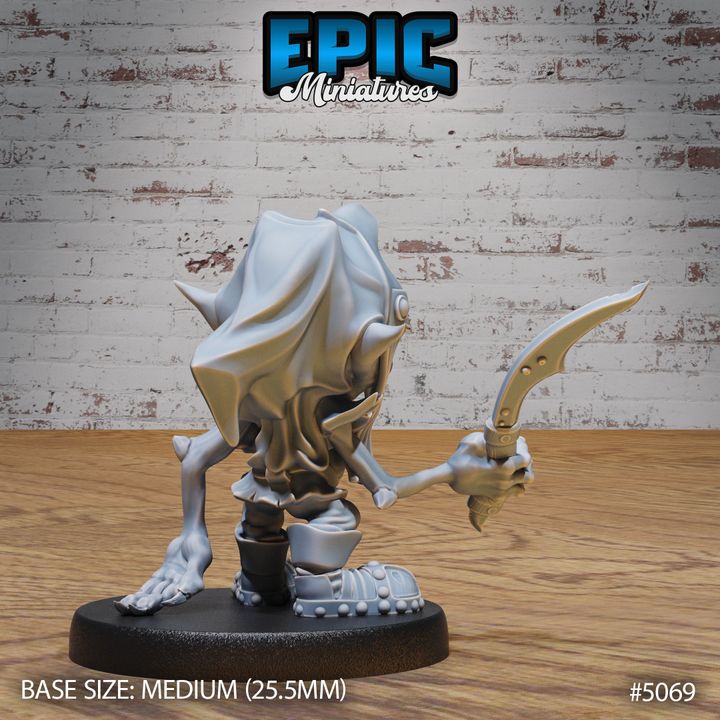 3D Printable Red Cap / Small Killer / Evil Gnome / Goblinoid Creature ...