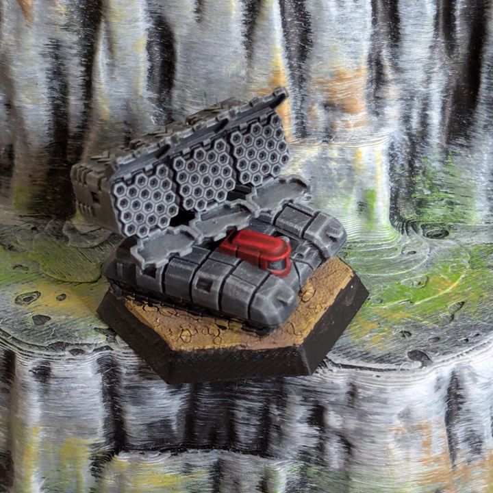 3D Printable Periphery Tough: Lots of (long range) missiles! by tinnut