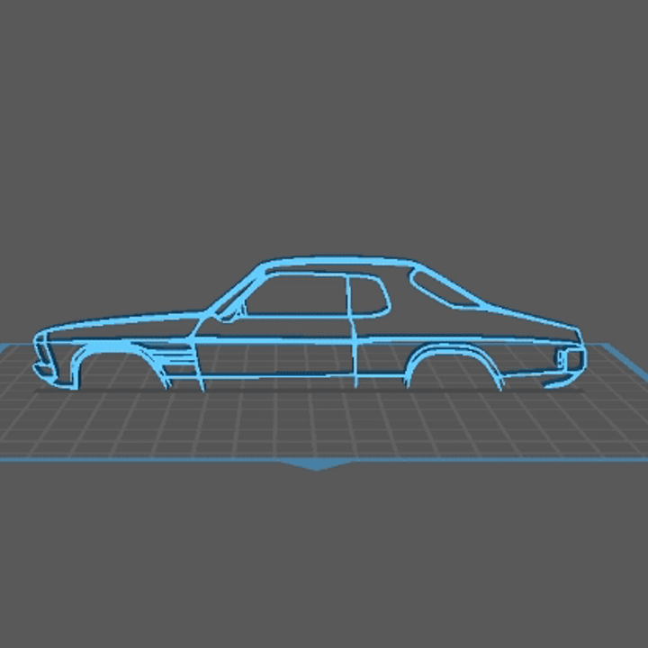 3D Printable Ford - Falcon by Paul Wust