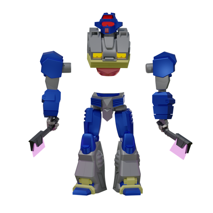 3D Printable AXER - TRANSFORMERS by Rainz 43