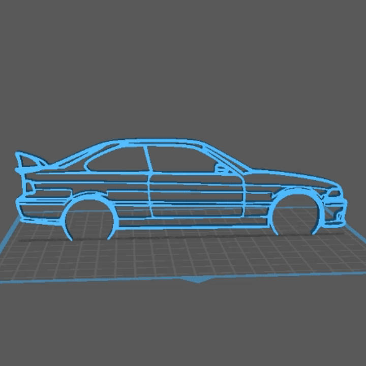 3D Printable BMW - M5 E60 by Paul Wust