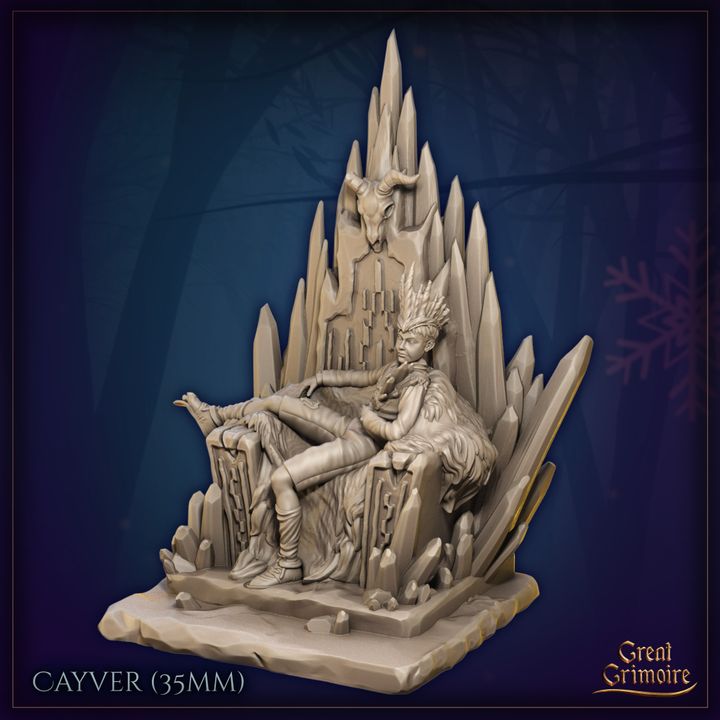 3D Printable Cayver by Great Grimoire