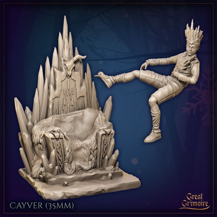 3D Printable Cayver by Great Grimoire