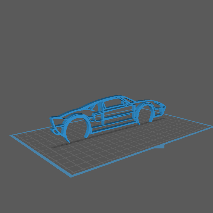 3D Printable Ford - GT by Paul Wust
