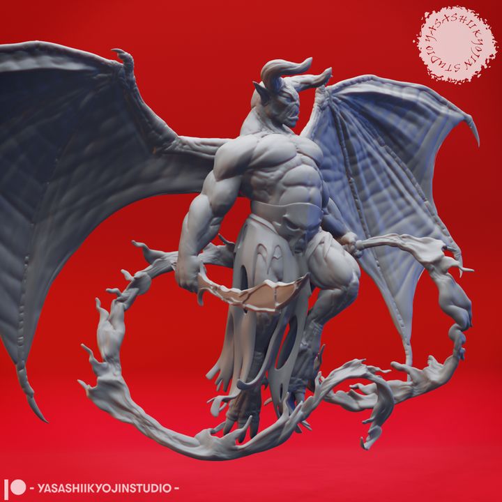 3D Printable Balor - Tabletop Miniature (Pre-Supported) by Yasashii ...